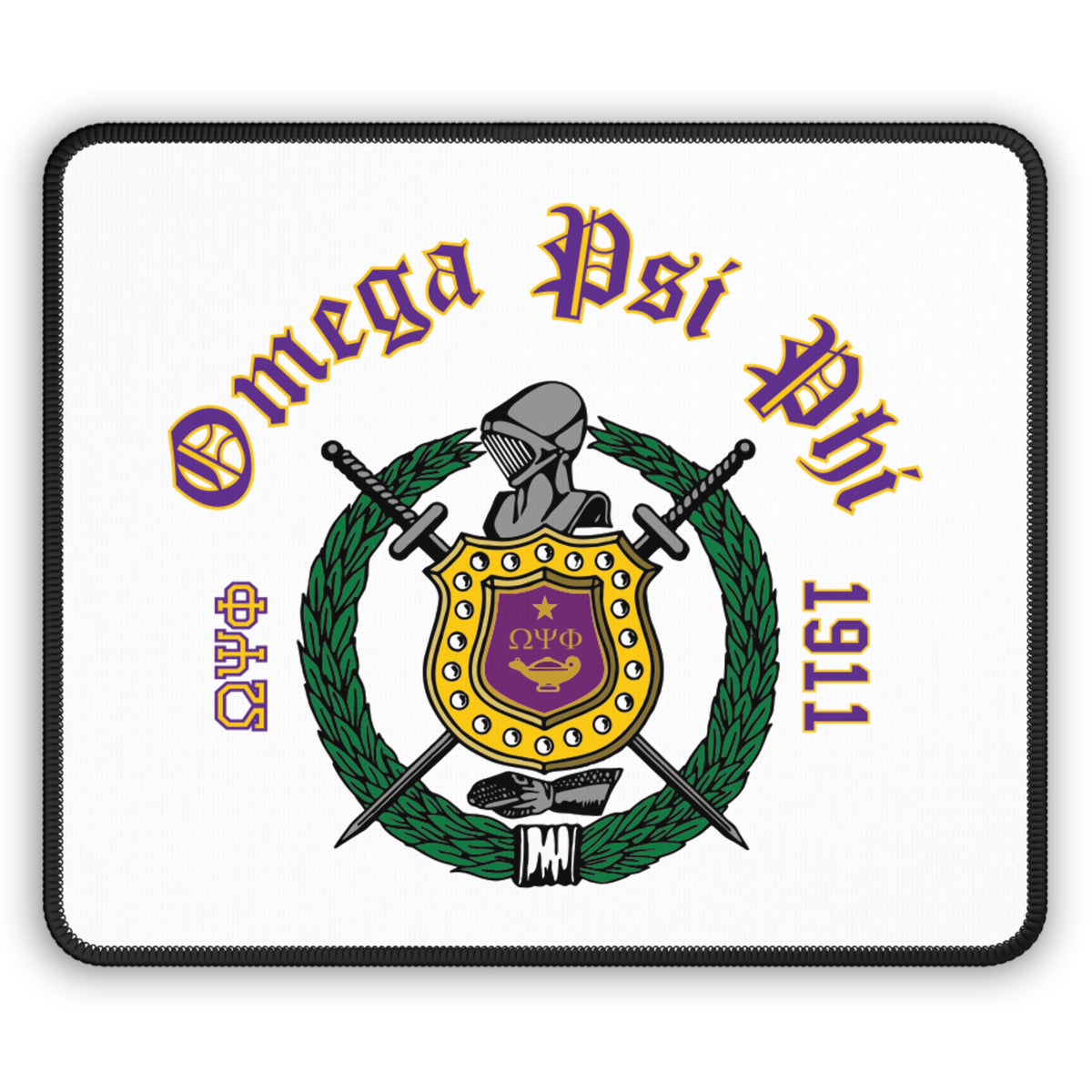 Omega Psi Phi Omega Psi Phi Gaming Mouse Pad — GreekU