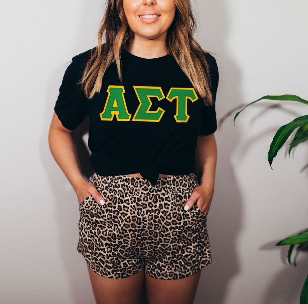 Alpha Sigma Tau DISCOUNT Alpha Sigma Tau Lettered Tee - Best Value — GreekU