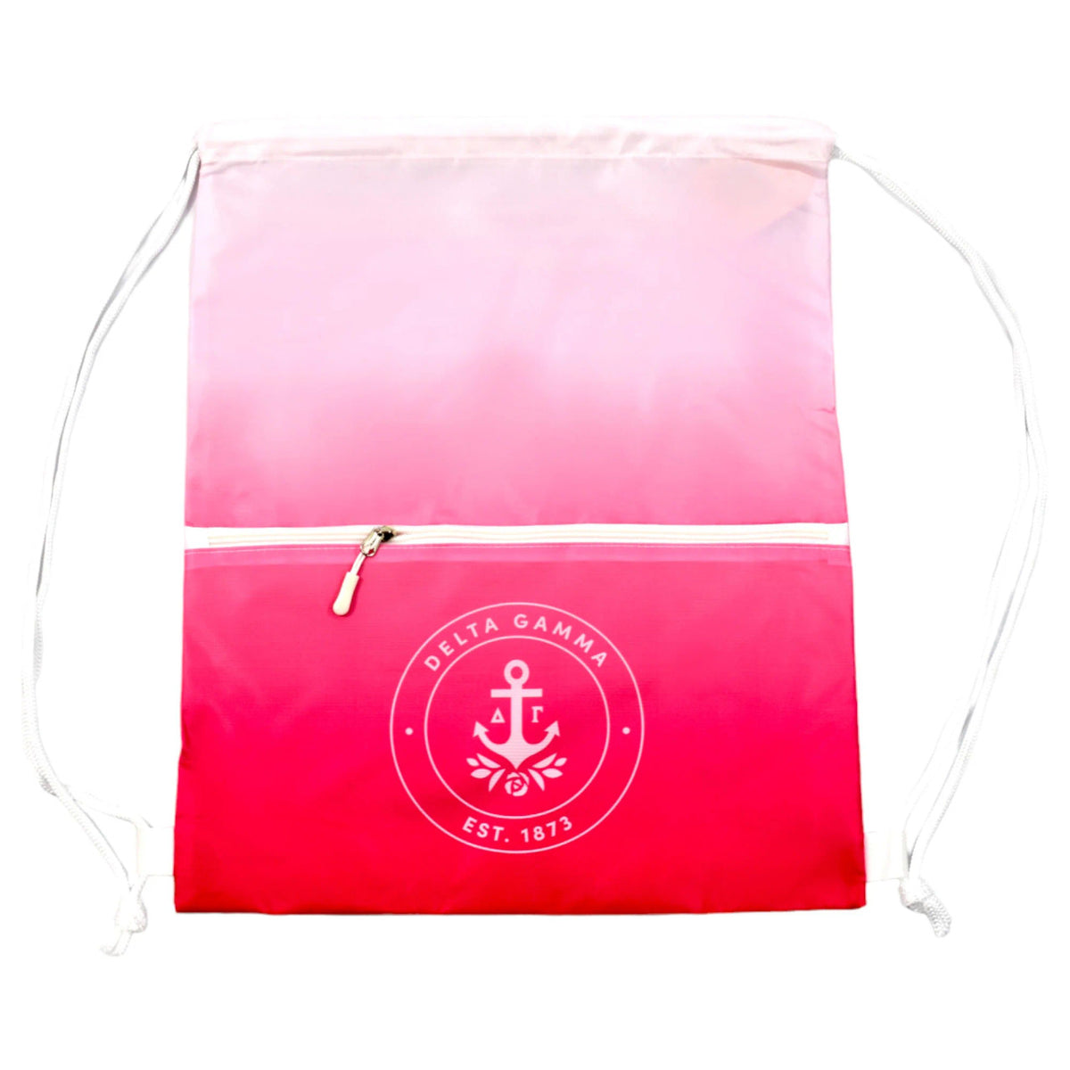 Delta Gamma Drawstring Cinch Bag — GreekU