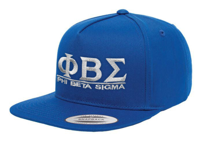 Phi Beta Sigma Flatbill Snapback Hats Original — GreekU