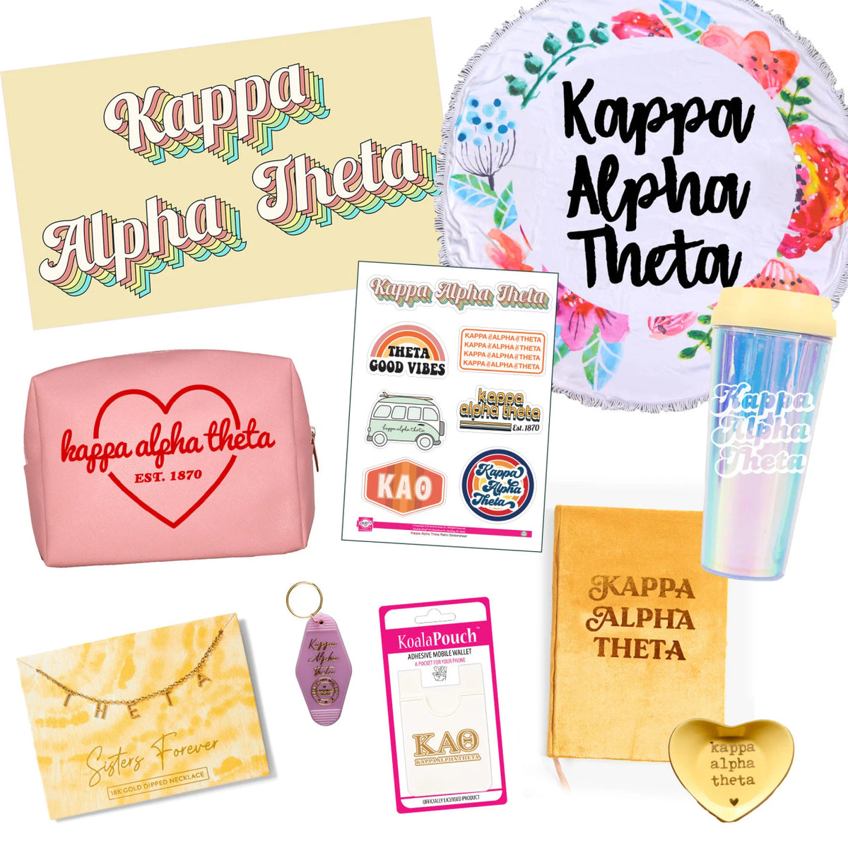 Kappa Alpha Theta Kappa Alpha Theta Celebrate Sisterhood Sorority Gift ...