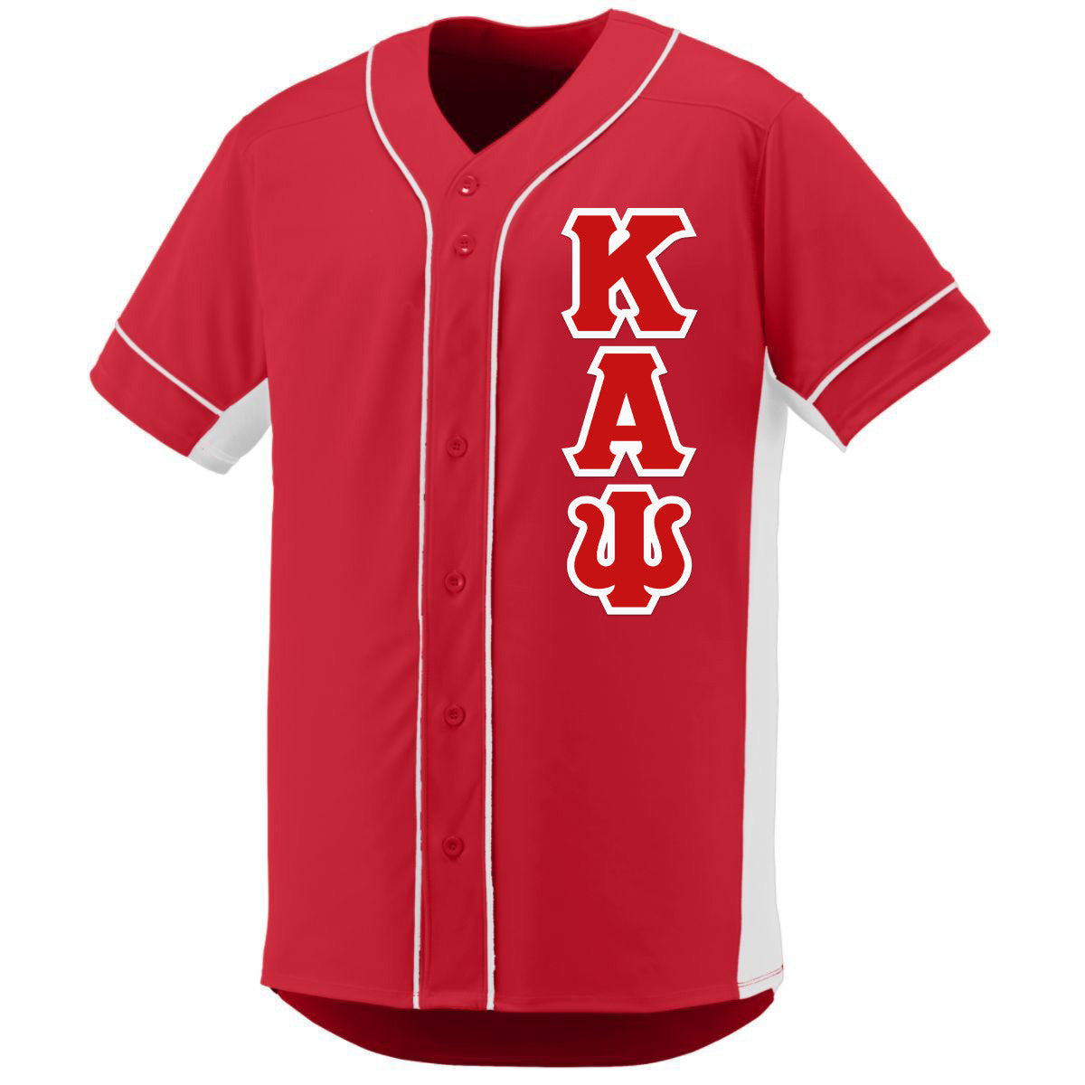 Kappa Alpha Psi Lettered Baseball Jersey — GreekU