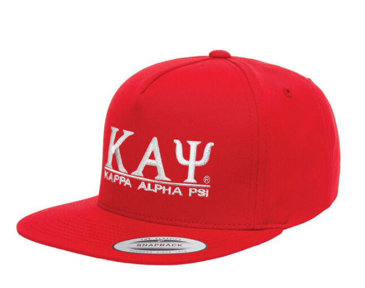 Kappa Alpha Psi Flatbill Snapback Hats Original — GreekU