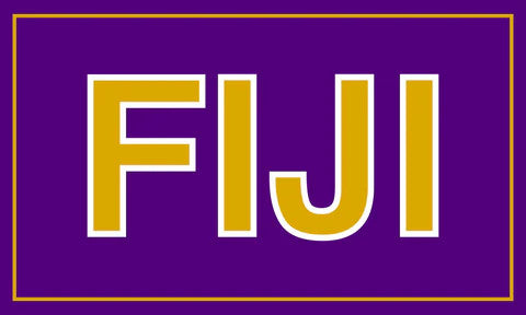 FIJI New 2 Color Flags — GreekU
