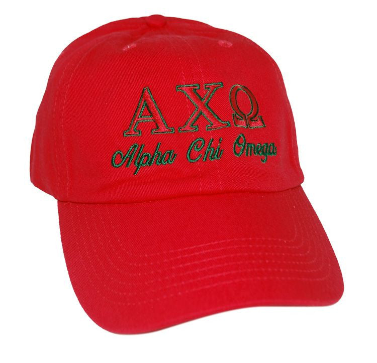 Alpha Chi Omega Script Cap — GreekU