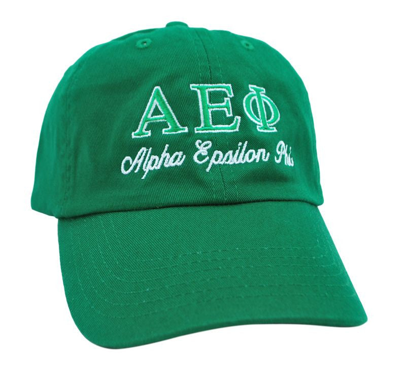 Alpha Epsilon Phi Script Cap — GreekU