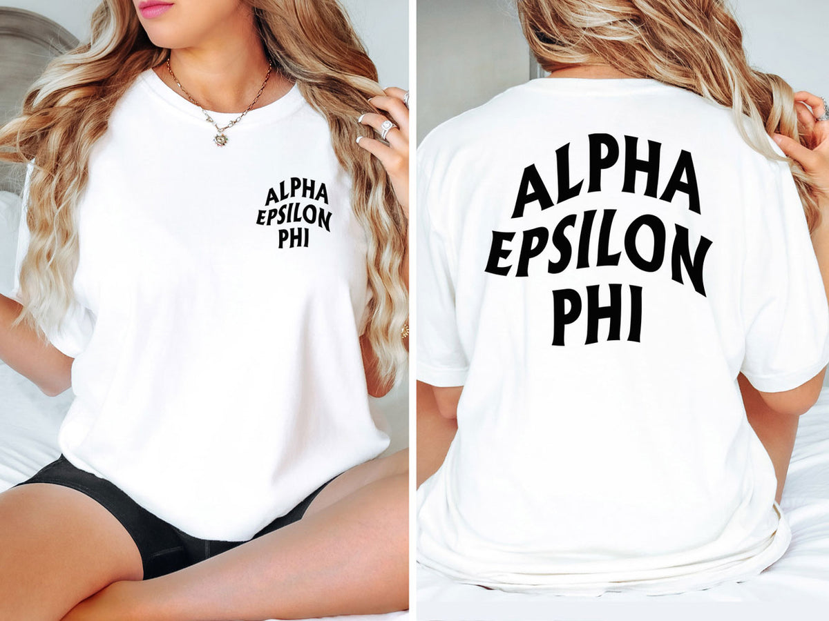 Alpha Epsilon Phi Social Tee — GreekU