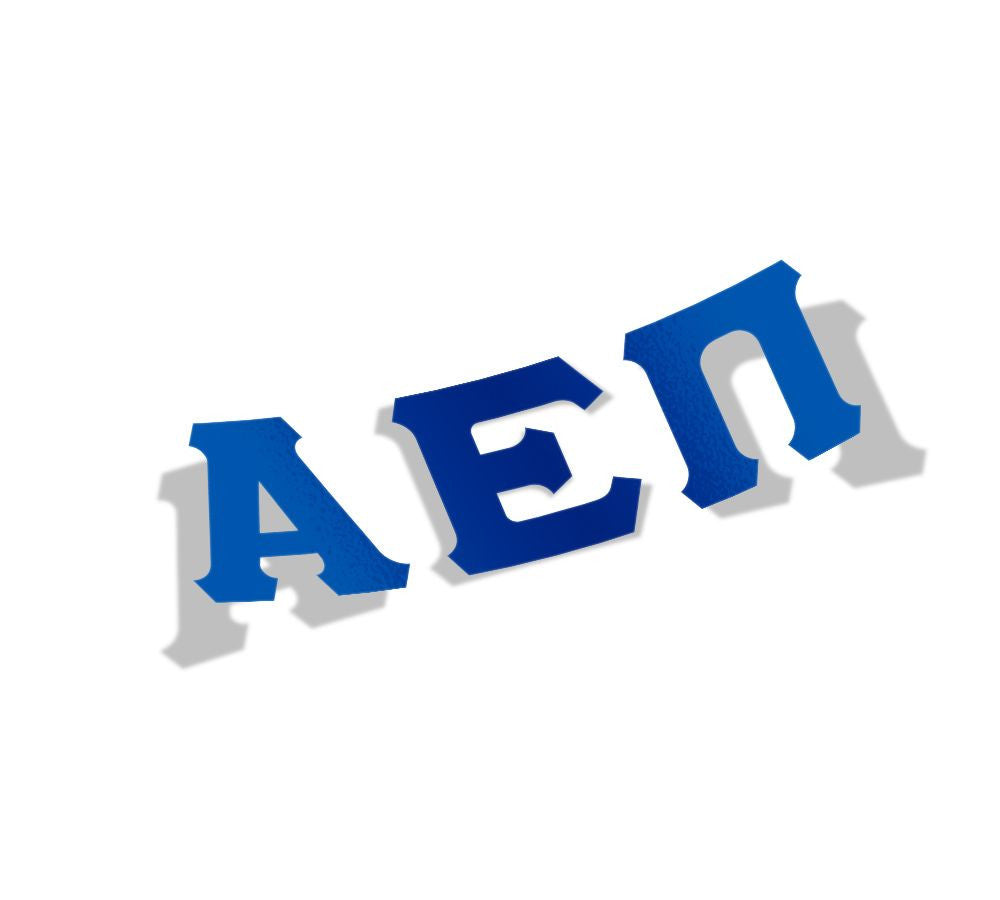 Alpha Epsilon Pi Big Greek Letter Window Sticker Decal — GreekU