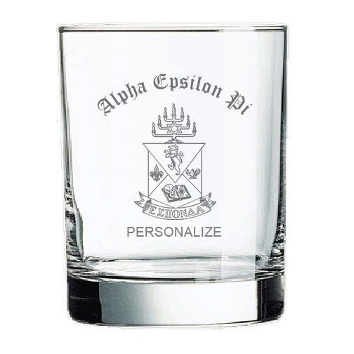 Alpha Epsilon Pi Old Style Glass — GreekU