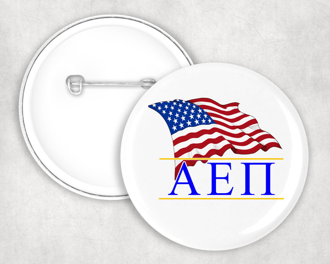 Alpha Epsilon Pi Patriot Button — GreekU