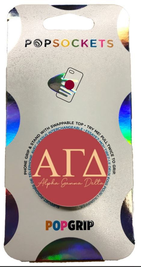 Alpha Gamma Delta 2-Color PopSocket — GreekU