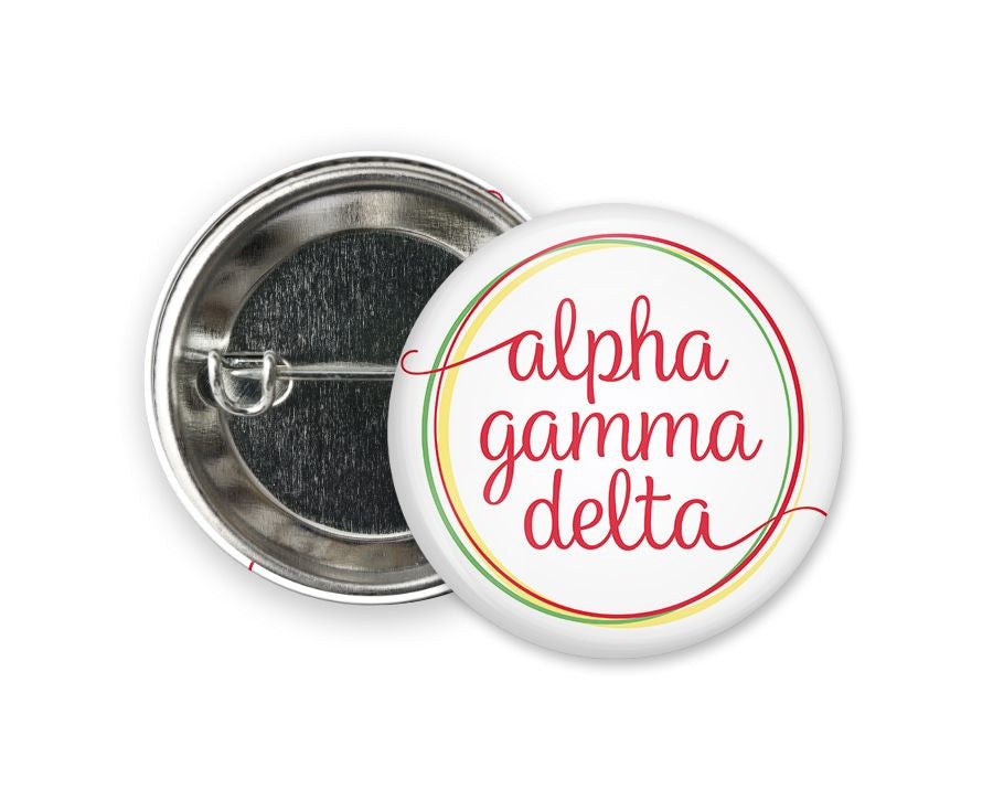 Alpha Gamma Delta Alpha Gamma Delta Logo Button — GreekU