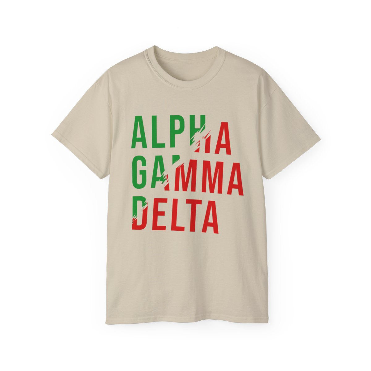 Alpha Gamma Delta Alpha Gamma Delta Ripped Favorite T-Shirt — GreekU