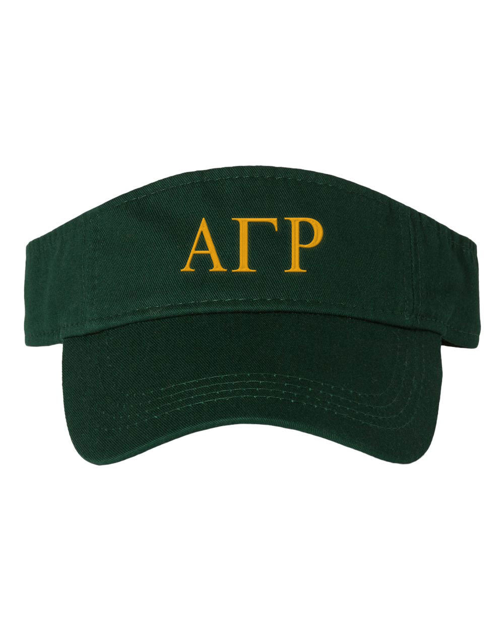 Alpha Gamma Rho Greek Letter Visor — GreekU