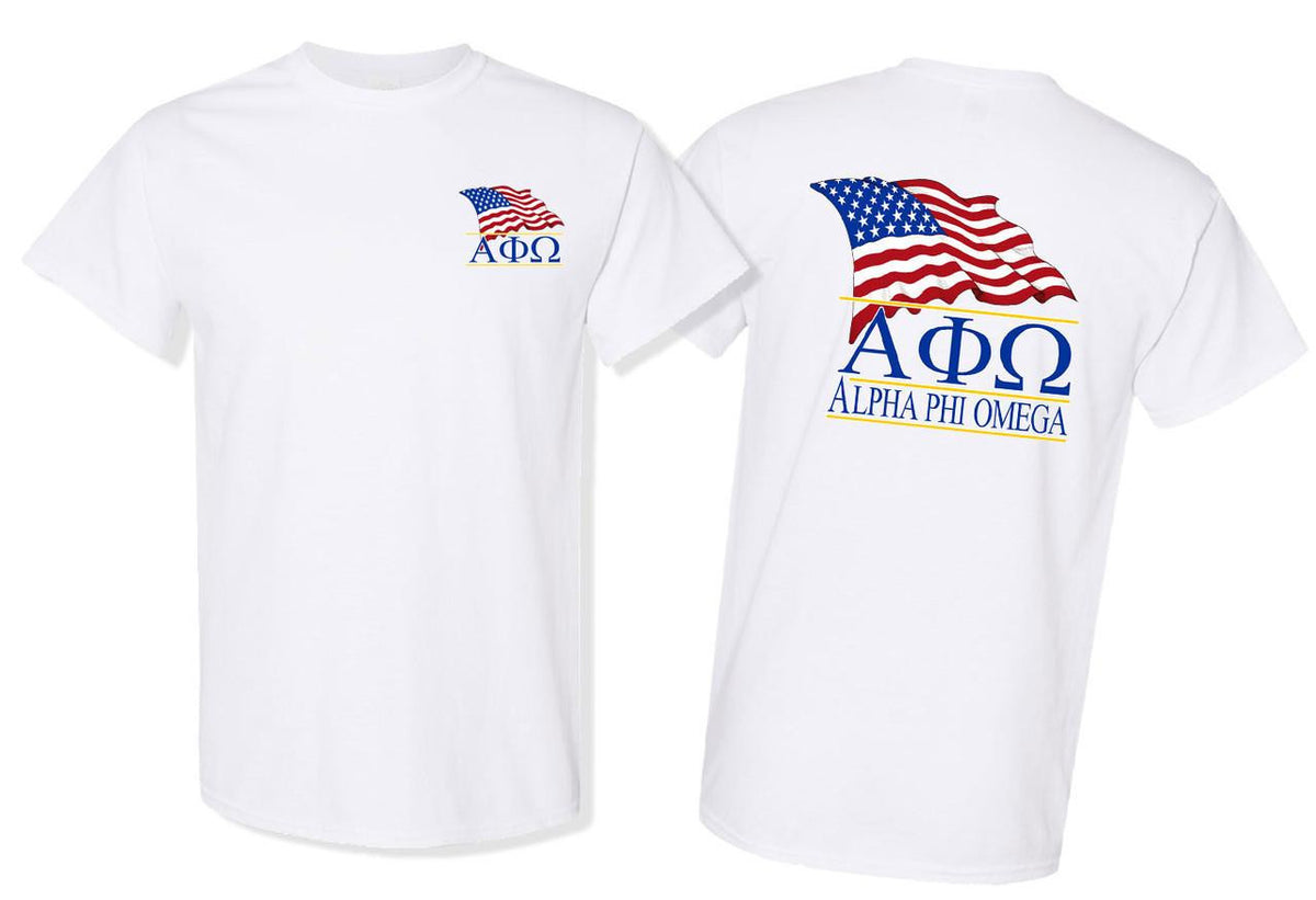 Alpha Phi Omega Patriot Limited Edition Tees — GreekU