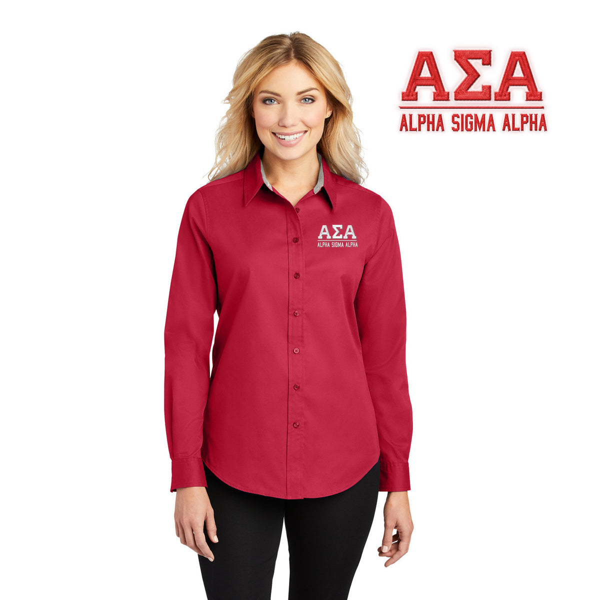 Alpha Sigma Alpha Greek Letter Oxford — GreekU
