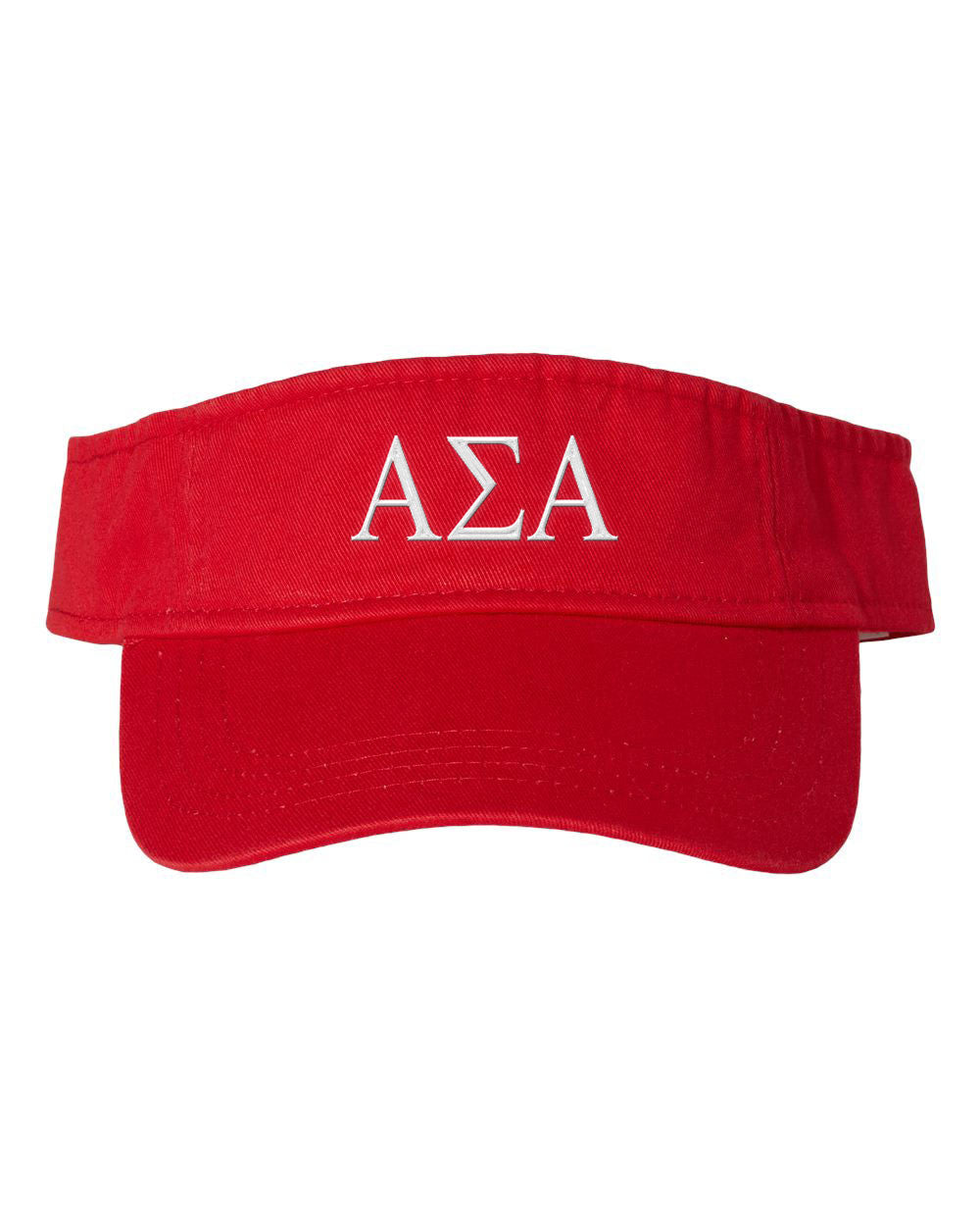 Alpha Sigma Alpha Alpha Sigma Alpha Greek Letter Visor — GreekU