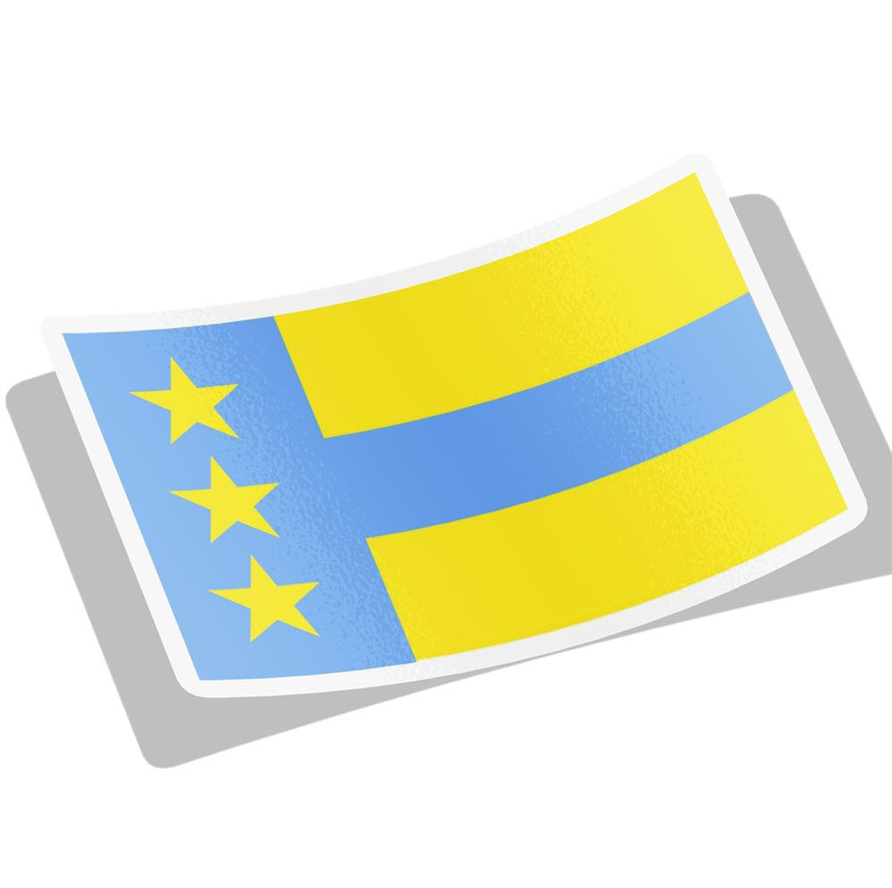 Alpha Tau Omega Flag Decal Sticker — GreekU