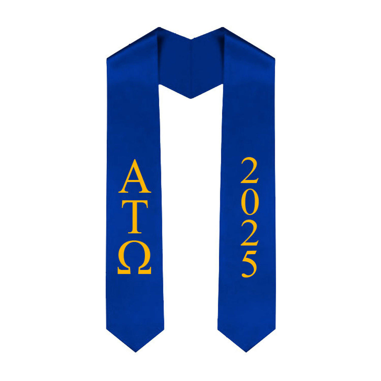 Alpha Tau Omega Alpha Tau Omega Greek Lettered Graduation Sash Stole ...
