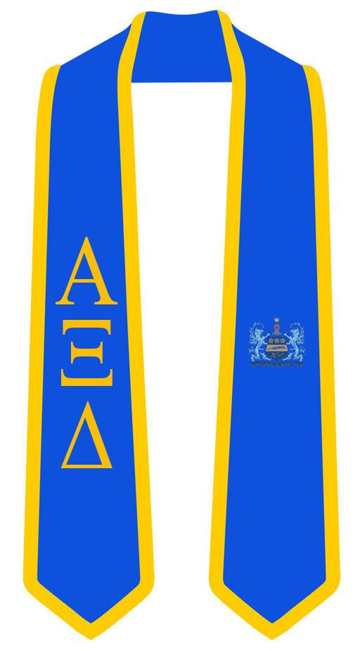 Alpha Xi Delta DISCOUNT-Alpha Xi Delta Greek 2 Tone Lettered Graduation ...