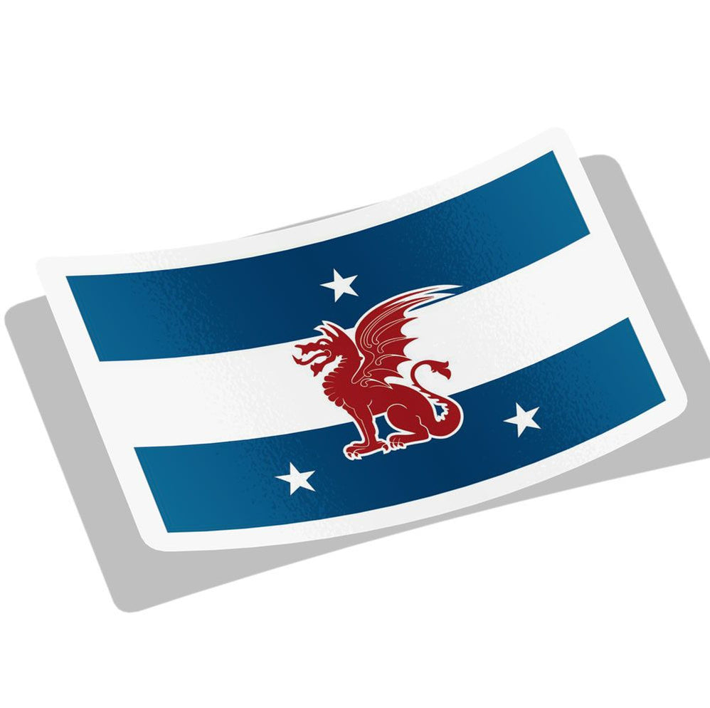 Beta Theta Pi Flag Decal Sticker — GreekU