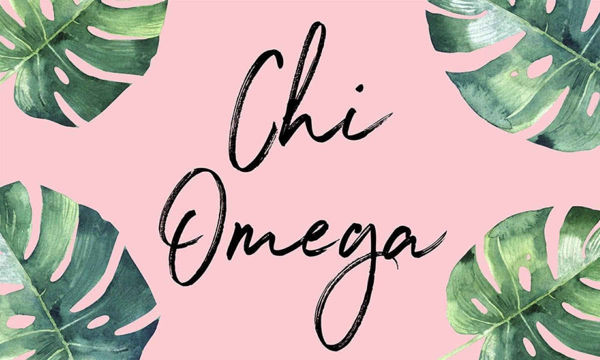 Chi Omega Tropical Flag — GreekU