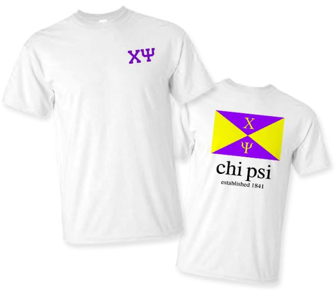 Chi Psi Flag T-shirts — GreekU