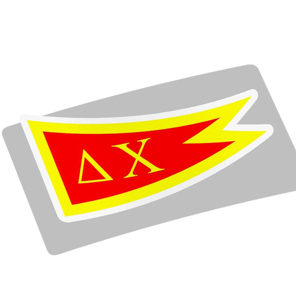 Delta Chi Flag Decal Sticker — GreekU