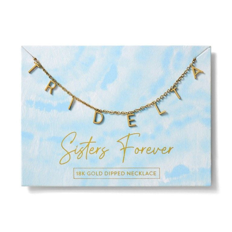 Delta Delta Delta Nickname Necklaces — GreekU