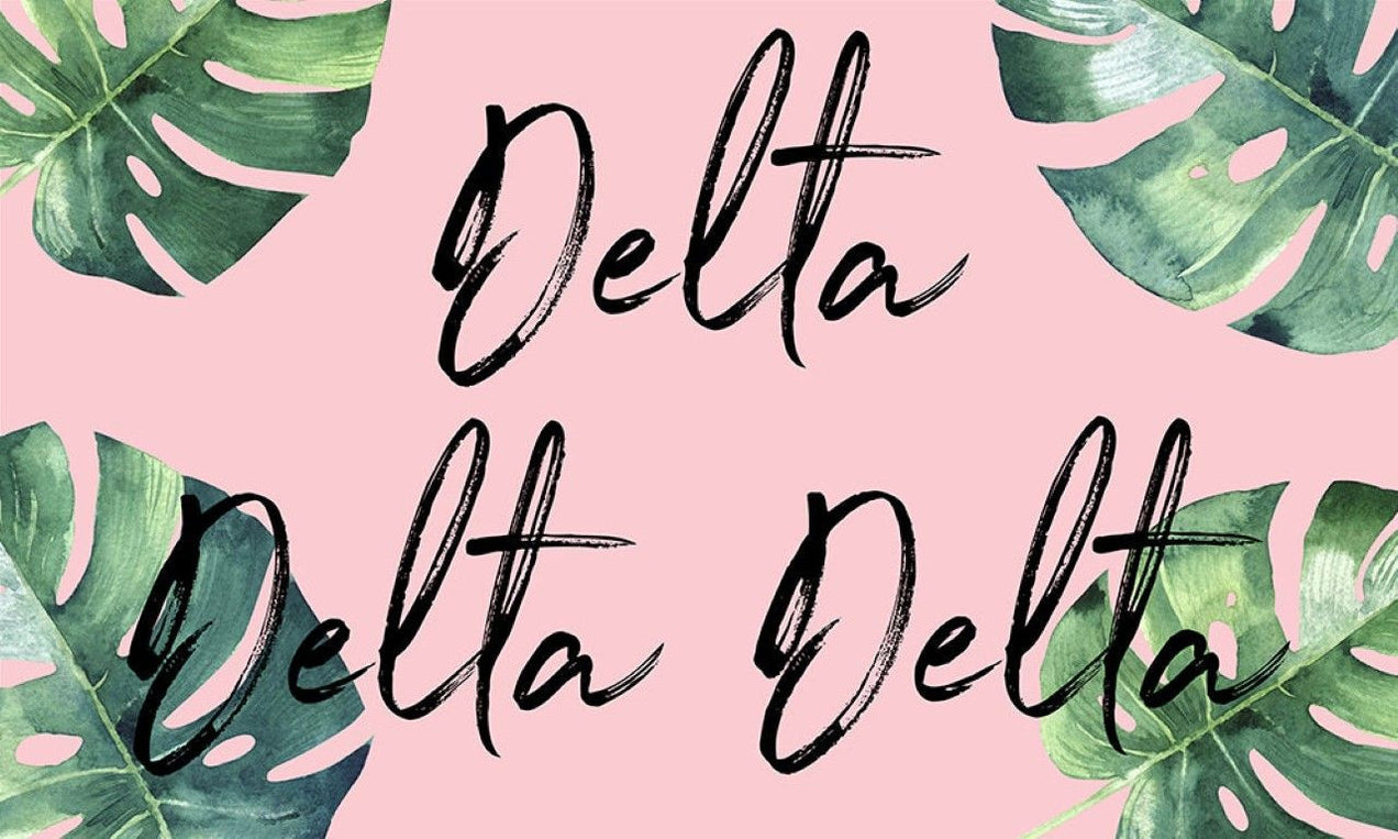 Delta Delta Delta Tropical Flag — GreekU