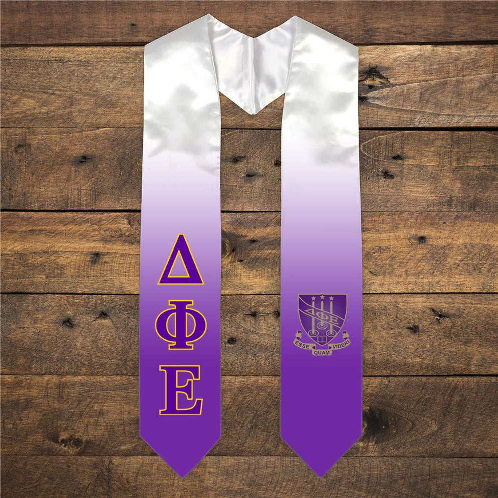 Delta Phi Epsilon Delta Phi Epsilon Extra Fancy Simple Greek Graduation ...