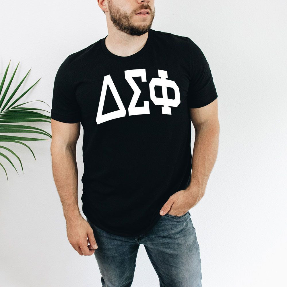 Delta Sigma Phi Delta Sigma Phi Arched Greek Letter T-Shirt — GreekU