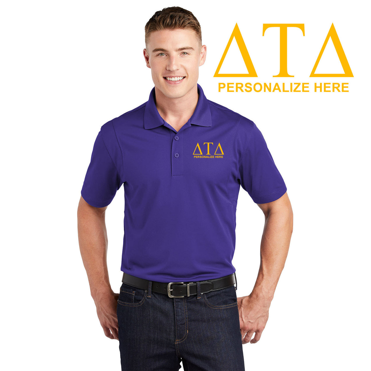 Delta Tau Delta Delta Tau Delta Sports Polo — GreekU