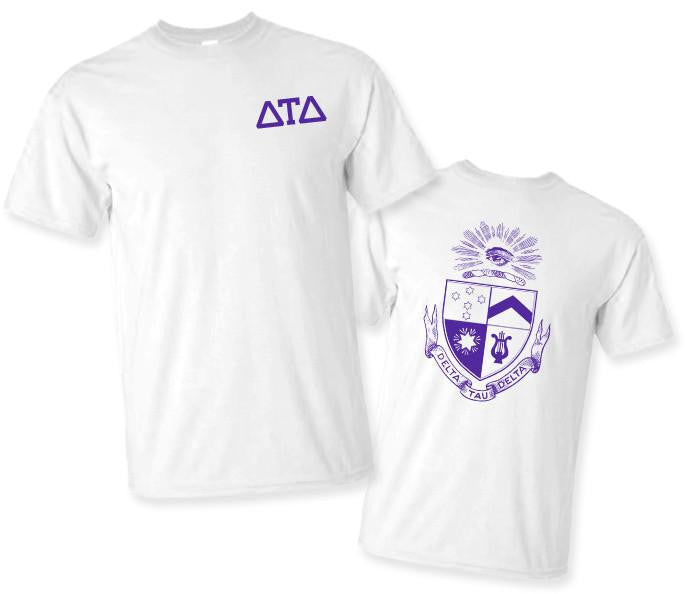 Delta Tau Delta World Famous Crest Tee — GreekU