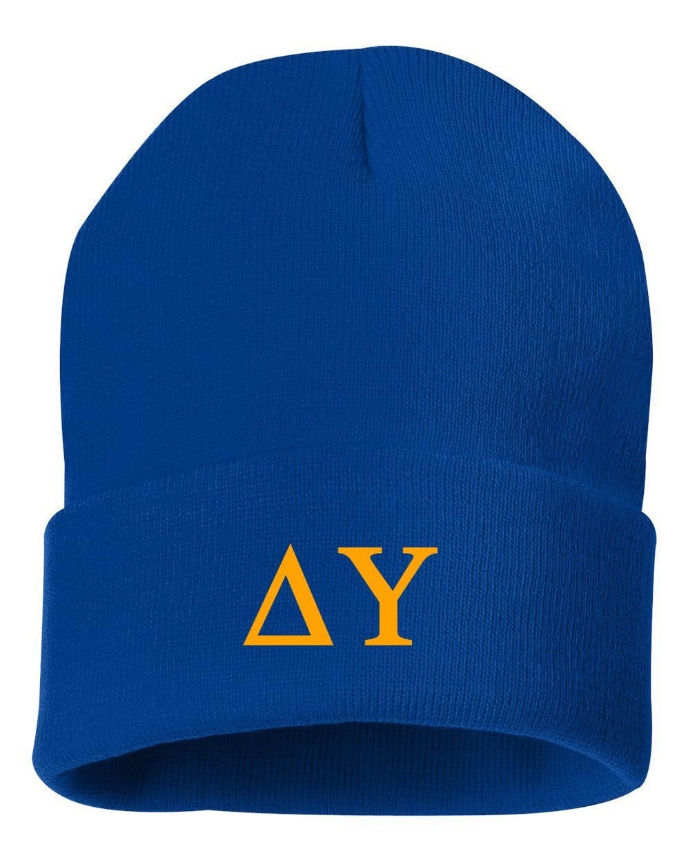 Delta Upsilon Greek Letter Knit Cap — GreekU