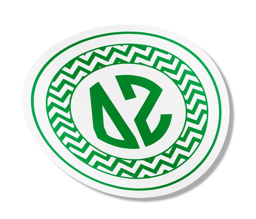 Delta Zeta Sorority Monogram Bumper Sticker — GreekU