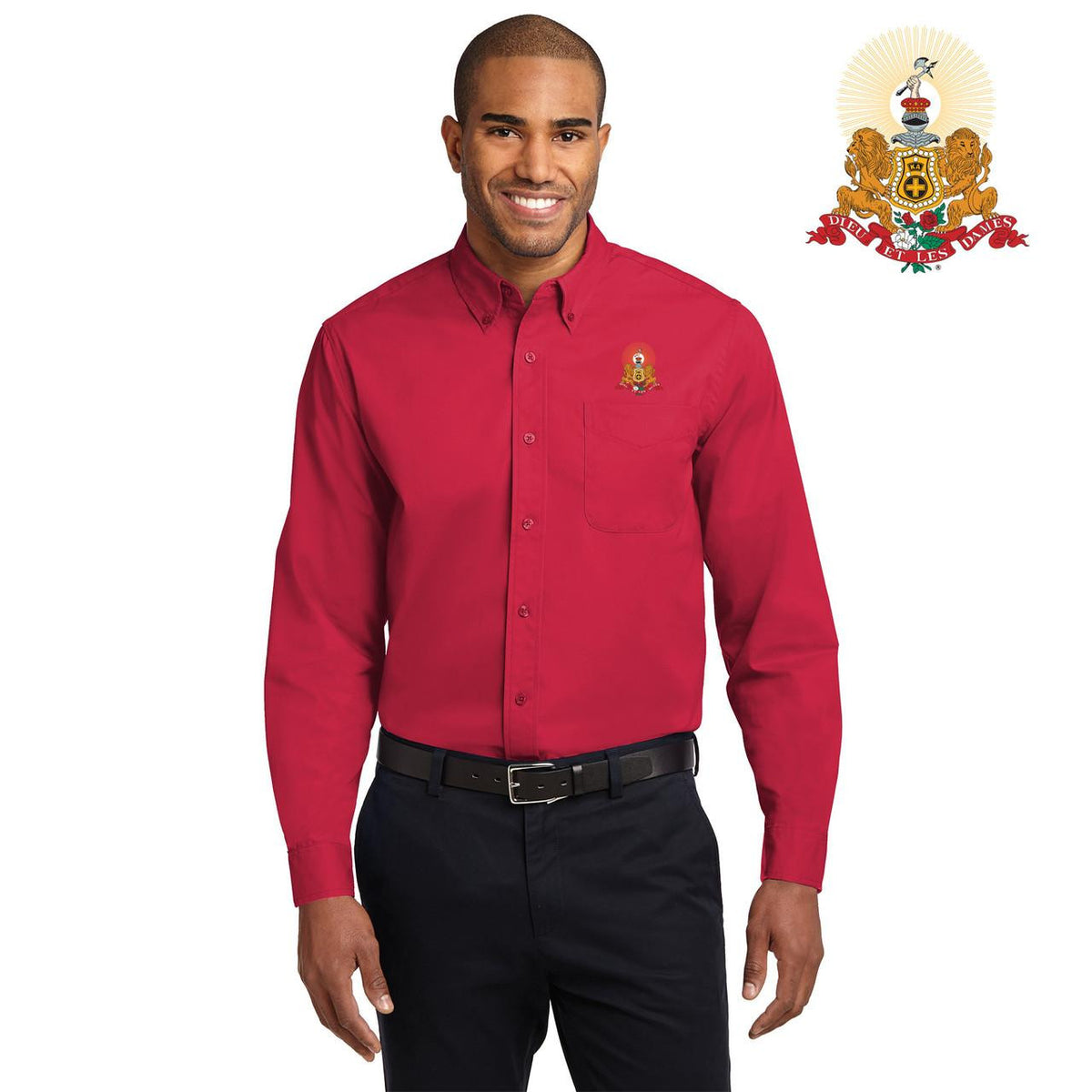 Kappa Alpha DISCOUNT - Kappa Alpha Long Sleeve Oxford — GreekU