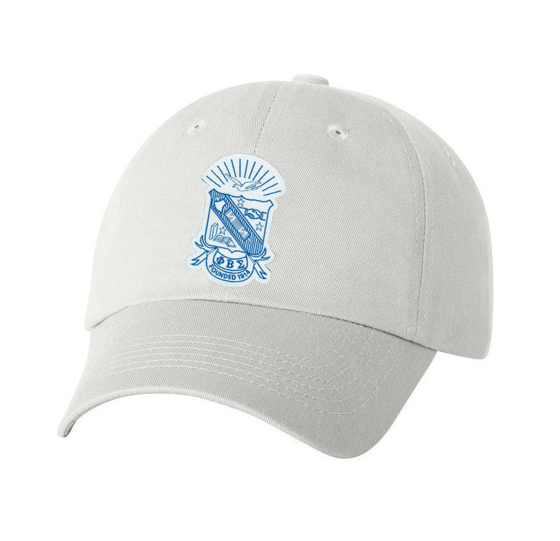 Phi Beta Sigma DISCOUNT-Phi Beta Sigma Crest - Shield Hat — GreekU