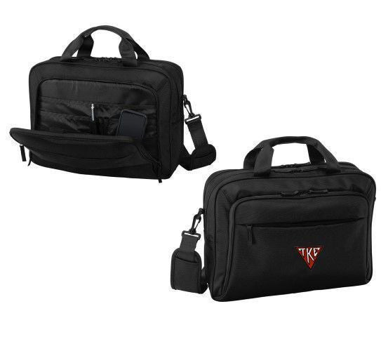 DISCOUNT-Tau Kappa Epsilon House Plate Triangle Briefcase Attache — GreekU