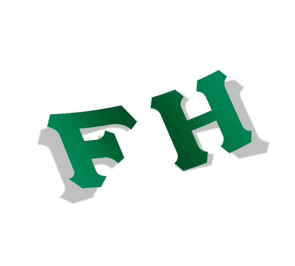 FarmHouse Fraternity Big Greek Letter Window Sticker Decal — GreekU