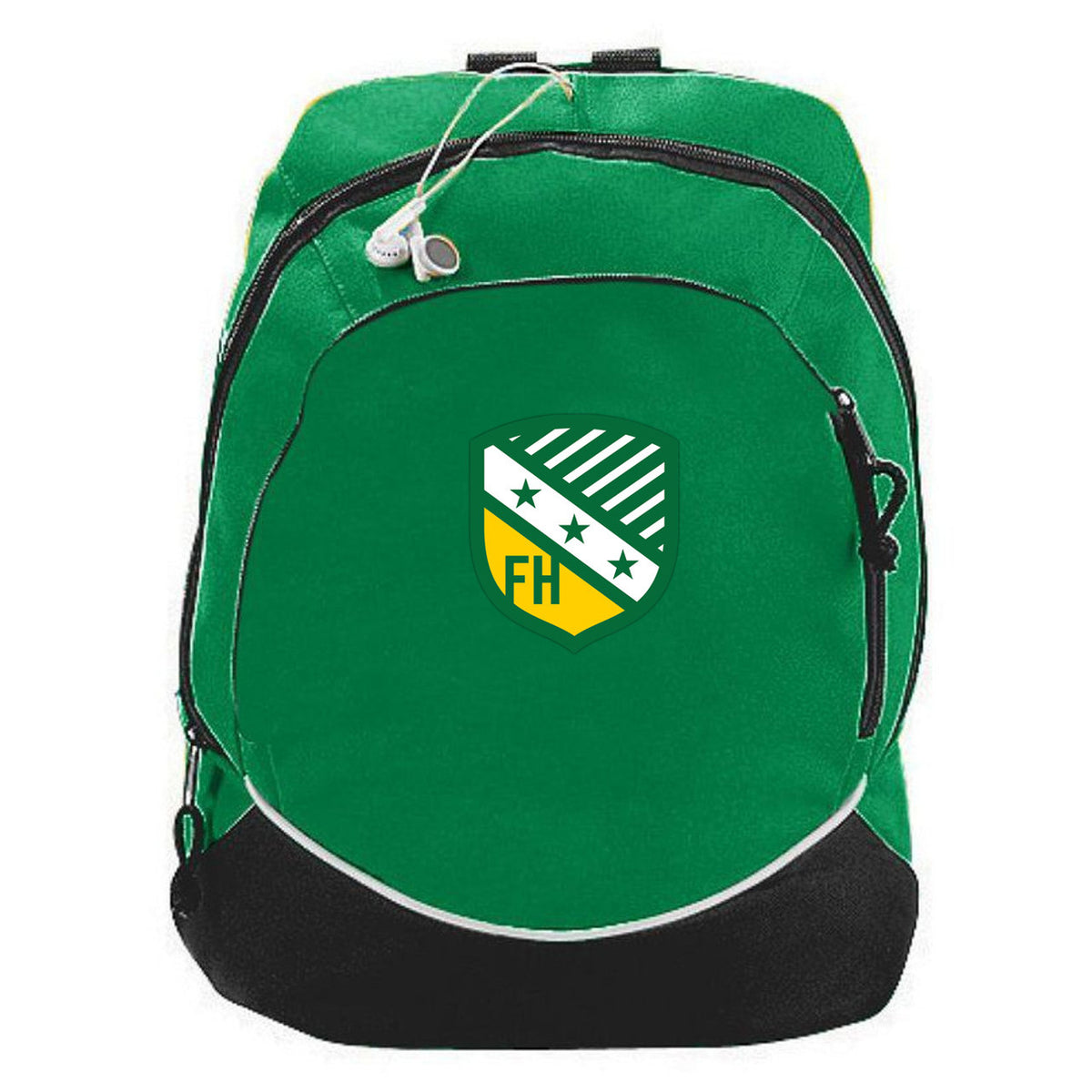 DISCOUNT-FarmHouse Fraternity Crest - Shield Backpack — GreekU