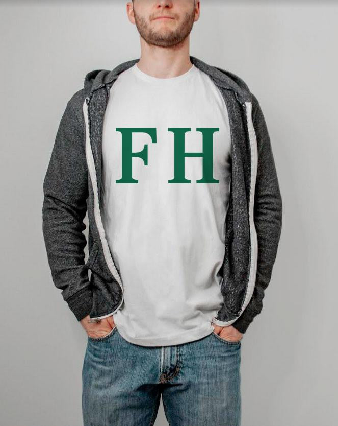 FarmHouse Fraternity LETTERED TEE - $24.95 — GreekU