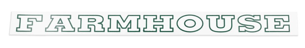 FarmHouse Fraternity Long Window Decals Stickers — GreekU