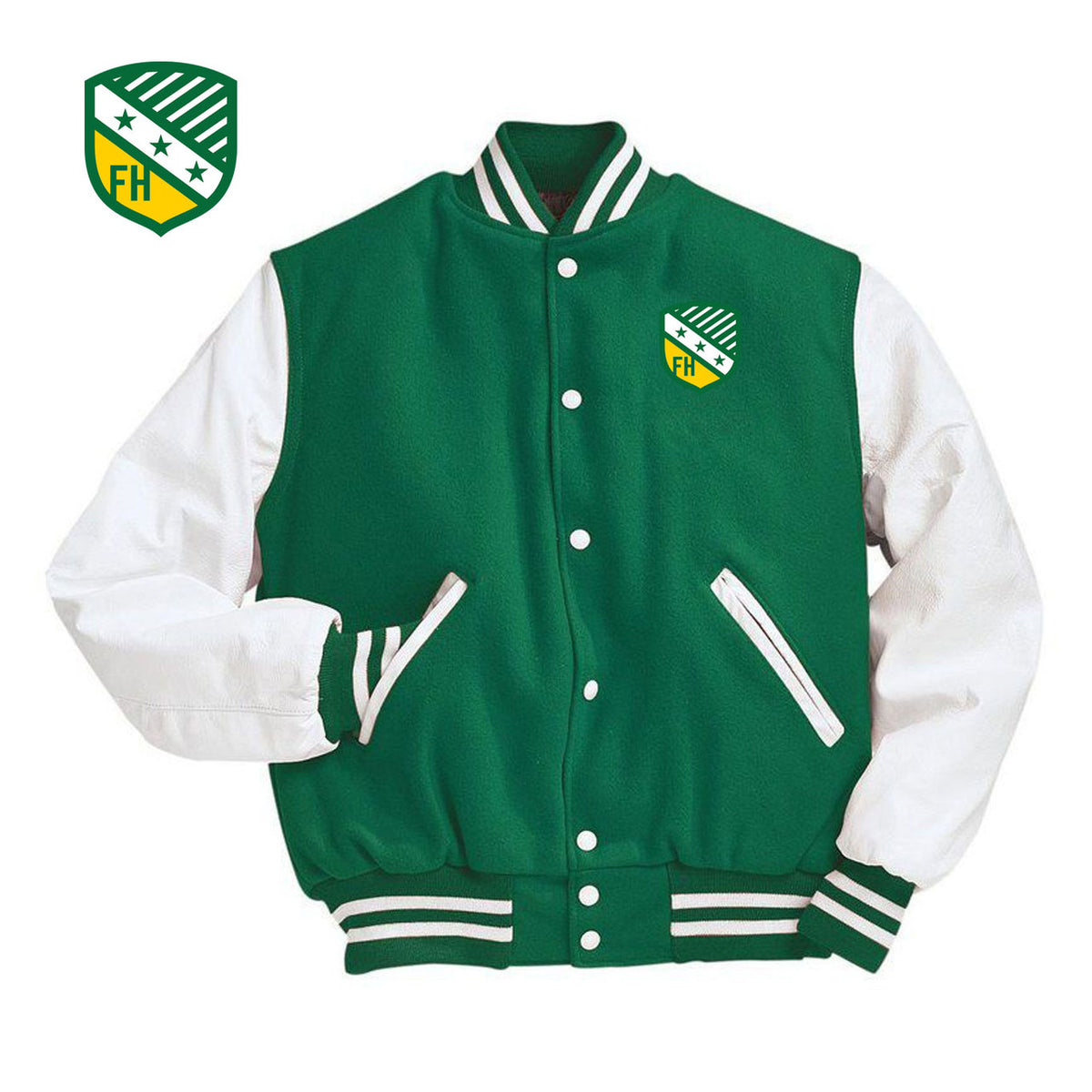 FarmHouse Fraternity Varsity Crest - Shield Jacket — GreekU
