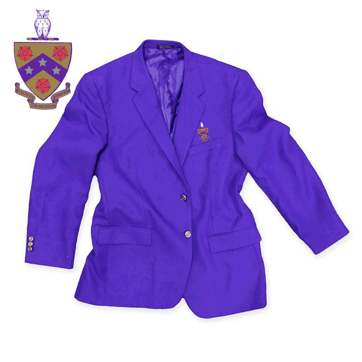 FIJI Fraternity Crest - Shield Classic Blazer — GreekU