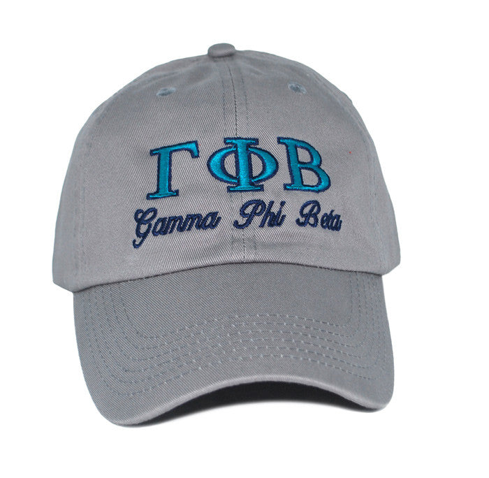 Gamma Phi Beta Script Cap — GreekU