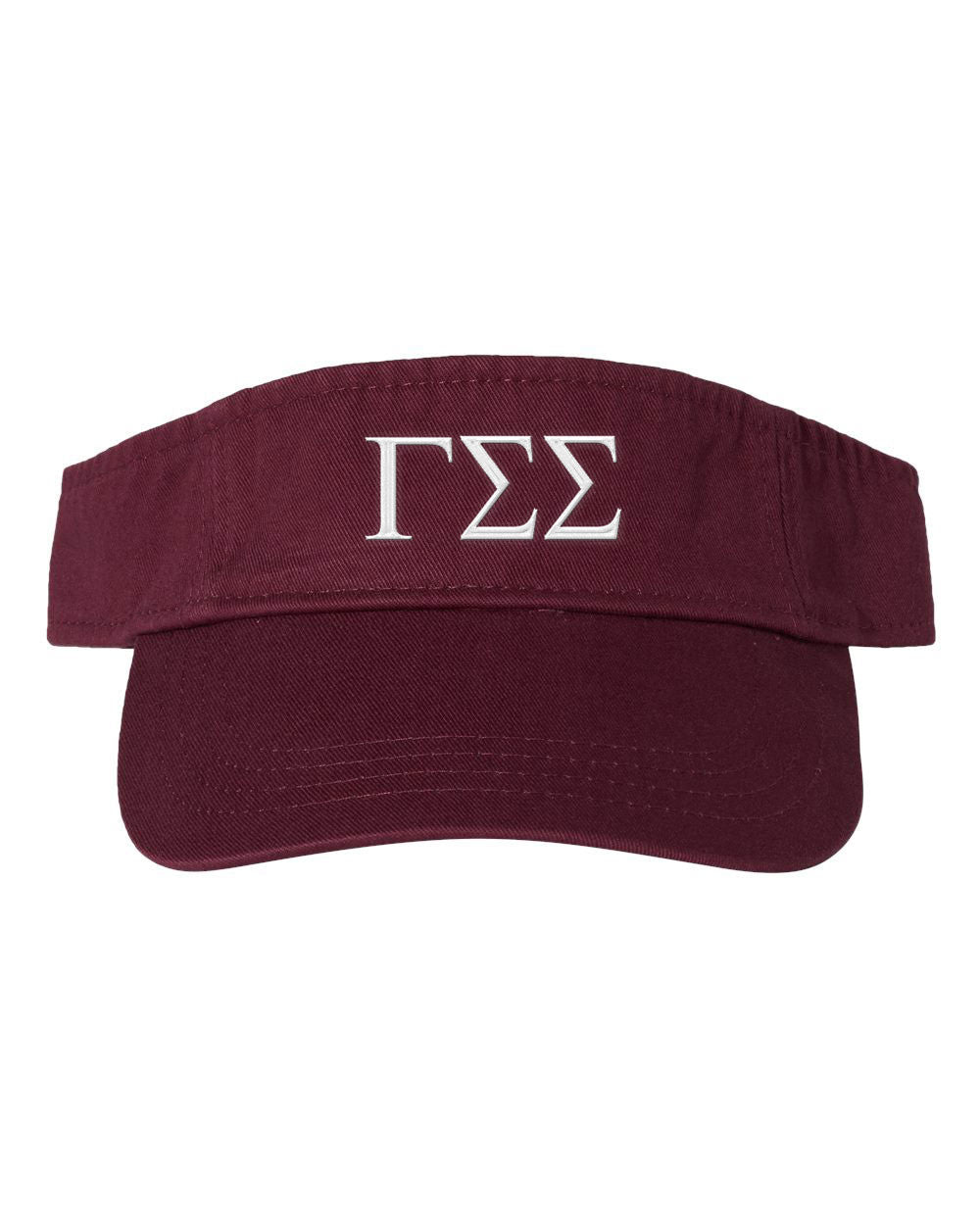 Gamma Sigma Sigma Greek Letter Visor — GreekU