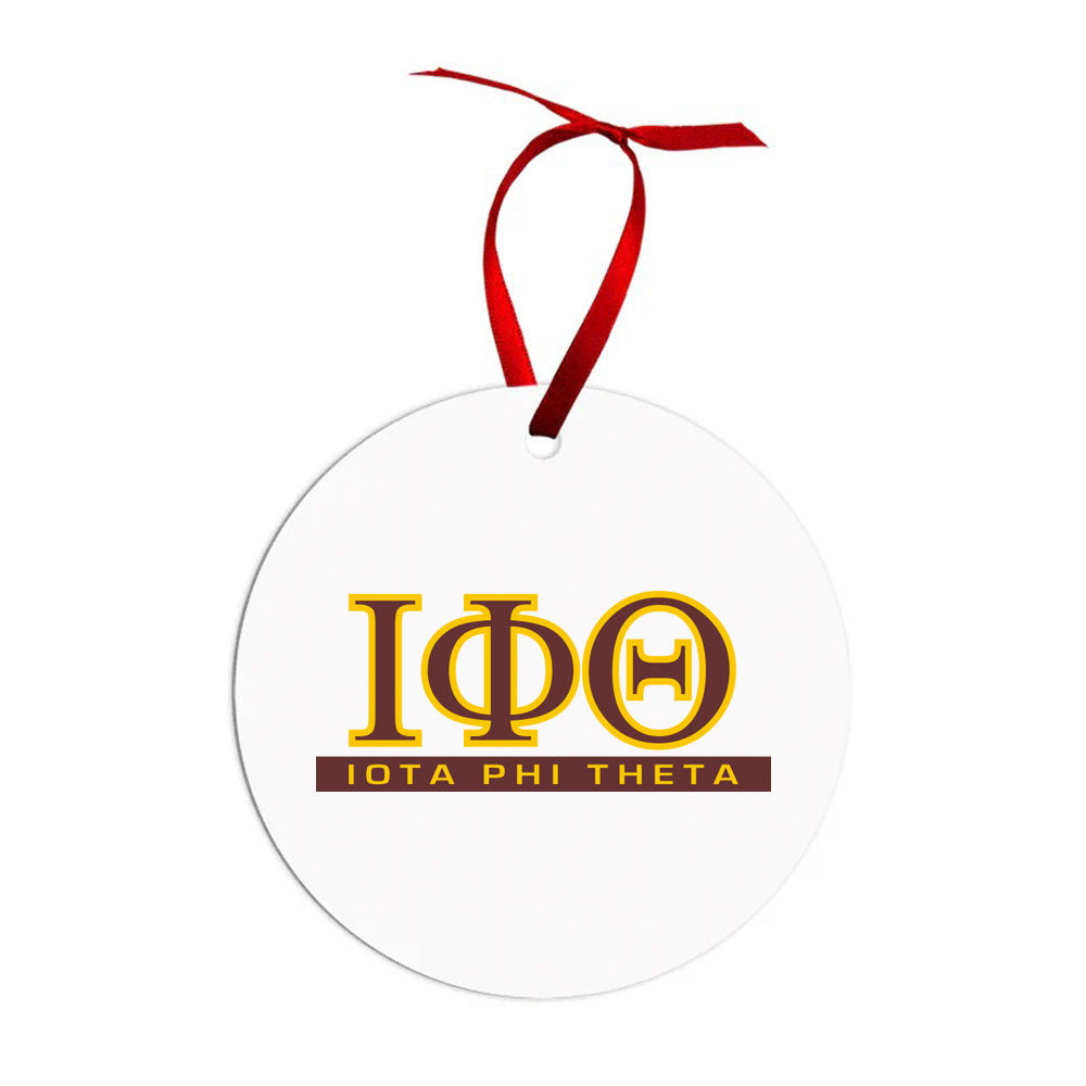 Iota Phi Theta Classic Circle Ornaments — GreekU