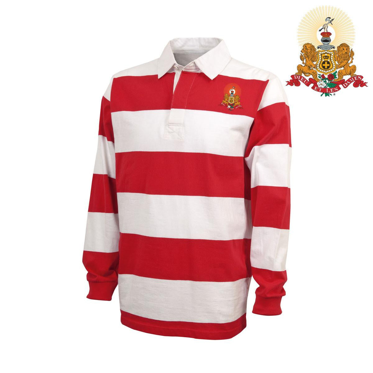 Kappa Alpha Classic Crest Rugby Shirt — GreekU