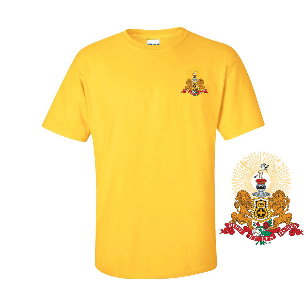 Kappa Alpha DISCOUNT-Kappa Alpha Crest - Shield Shirt — GreekU